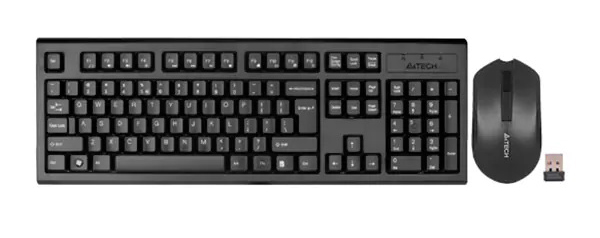 کیبورد و موس بی سیم ای فورتک A4TECH 3000N – پارس کامپیوتر